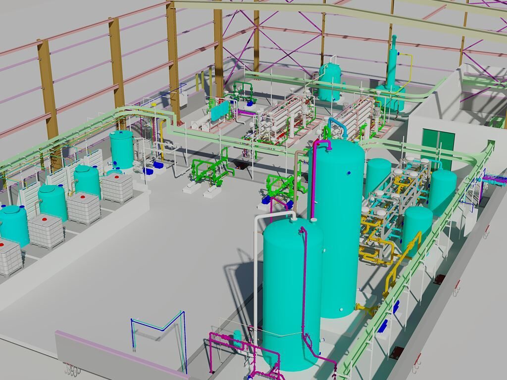 Water Treatment Plant Design Drawings